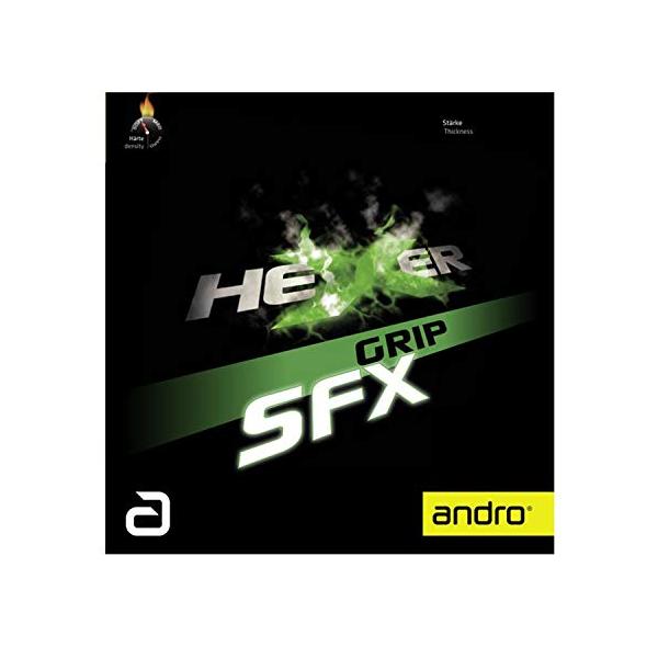 112294　ヘキサーグリップ SFXカラー：RD [ アカ ]サイズ：1.9卓球　ラバー柔らかなスポンジと抜群のグリップ力が卓越したコントロール性能を創り出す。新基準のボールに対応させた新開発のトップシートと、最新テクノロジーを内蔵した硬...