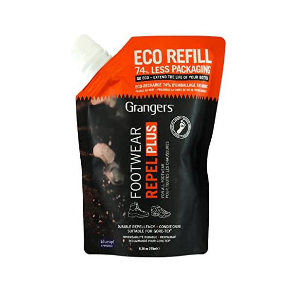 有害なフッ素成分を含まない、環境に優しいアクリルポリマー成分を採用しています。水性なので、シューズの洗浄後、濡れた状態のままで使用してください。オールレザー、ナイロン/ポリエステルとレザーのコンビにも使用可能です。透湿性を損なわず、撥水加工...