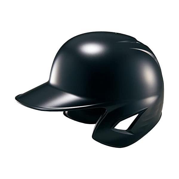 ゼット ソフトボール ソフト打者用ヘルメット ブラック(1900) O BHL580