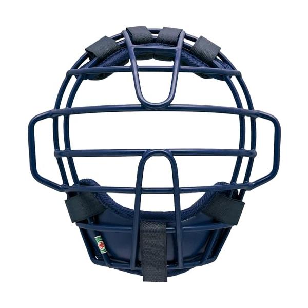 ゼット(ZETT) 野球 防具 少年軟式・少年ゴムソフト用マスク 捕手用 ネイビー(2900) 日本製 BLM8333