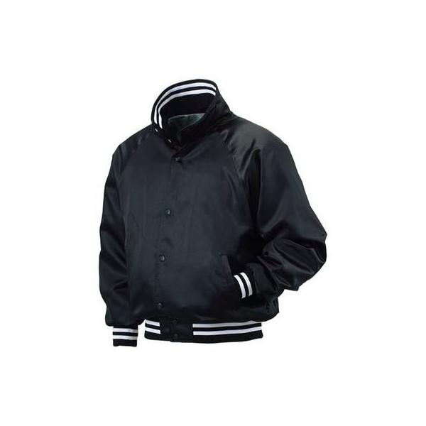 品名　フグラウンドコートカラー：1900 [ ブラック ]サイズ：OXO競技名 野球＆ソフトボール品目名 グランドコート軽くソフトな風合いで人気の光沢のあるサテン素材を使用。■素材/表：ブライトサテン（ポリエステル100%）、裏：起毛トリコ...
