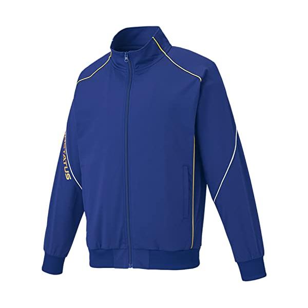 ■カラー：ロイヤルブルー(2500)■サイズ：XO■素材：本体／ポリエステル５０％・複合繊維（ポリエステル）５０％、裾・手口フライス／ポリエステル９９％・ポリウレタン１％■機能：吸汗速乾、ストレッチ生まれ変わったプロステイタスウォームアップ...