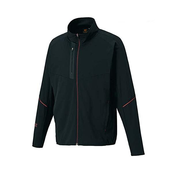 ■カラー：ブラック(1900)■サイズ：O■素材：ポリエステル６４％・複合繊維（ポリエステル）３６％ハイグレードのトラックウエアシリーズ。トッププレーヤー向けにさらに軽く、動き易いストレッチ性を実現。シンプルなデザインで体にフィットする洗練...