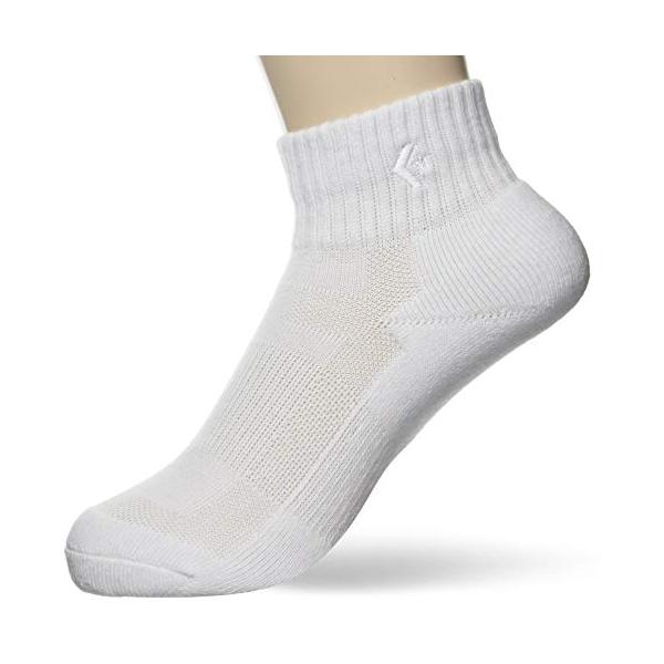 [コンバース] バスケットボール ソックス ユニセックス ニューアンクルソックス CB16006 ホワイト/ホワイト 21-23cm