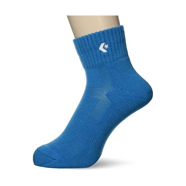 [コンバース] バスケ 靴下 試合/練習用 ソックス カラーアンクルソックス CB161003 ターコイズ 21-23cm