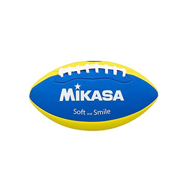 ミカサ フラッグフットボール 日本学校体育研究連合会認定 (小学生用) スポンジ(TPE)素材 FF-YBL 推奨内圧0.07(kgf/?)