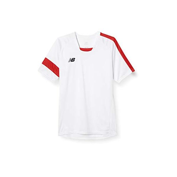 ■カラー：ホワイト/レッド■サイズ：S■素材:ポリエステル100%NEW BALANCE FOOTBALLの定番商品。