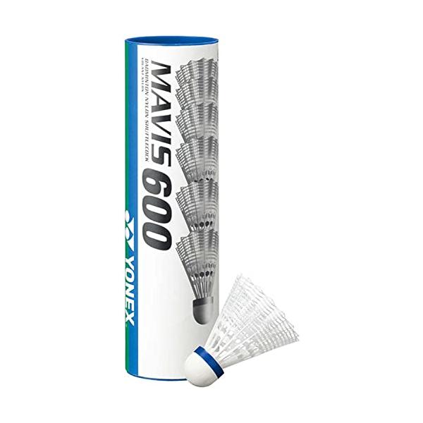 ヨネックス(YONEX) バトミントン シャトルコック メイビス600P S 6ヶ入り M-600P