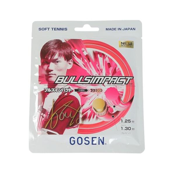 ゴーセン ソフトテニスガット・ストリング ユニセックス ブルズインパクト BULLSIMPACT SSBI11 SSBI11