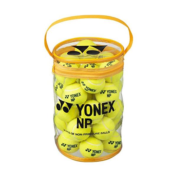 ヨネックス(YONEX) テニスボール ノンプレッシャーボール イエロー 30個入バッグ TB-NP30