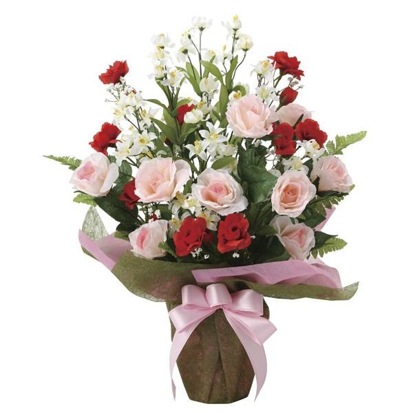 アートフラワー 造花 光触媒 造花 インテリア　光の楽園　トリートピンク■商品サイズ：幅40cm 奥行30cm 高さ52cm■お部屋のアクセントや空間に彩りを添え、空気をキレイにするはたらきで、快適さとやすらぎの空間造りをお手伝いします。　...