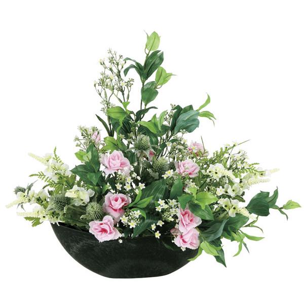 アートフラワー 造花 光触媒 造花 インテリア 光の楽園　プリエール■商品サイズ：幅50cm 奥行35cm 高さ45cm■お部屋のアクセントや空間に彩りを添え、空気をキレイにするはたらきで、快適さとやすらぎの空間造りをお手伝い！　■各種お祝...