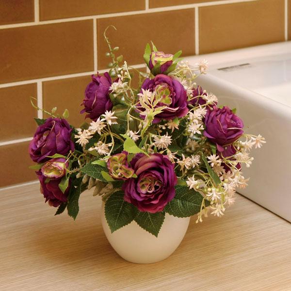 アートフラワー 造花 光触媒 造花 インテリア 光の楽園　パルフェ■商品サイズ：幅23cm 奥行25cm 高さ23cm■お部屋のアクセントや空間に彩りを添え、空気をキレイにするはたらきで、快適さとやすらぎの空間造りをお手伝いします。■新築祝...