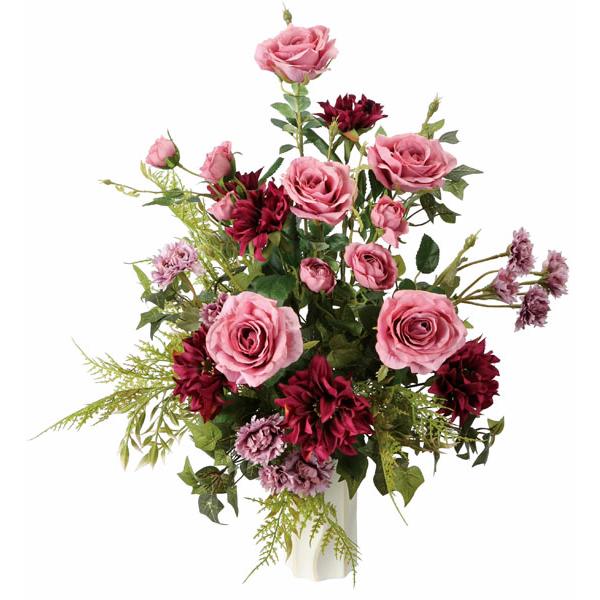 アートフラワー 光触媒 造花 インテリア おしゃれ 高級 光の楽園　ブラックプリンス　開店 開業 新築 引っ越し 移転 お祝いにも■商品サイズ：幅45cm 奥行35cm 高さ60cm 花器：陶器製■お部屋のアクセントや空間に彩りを添え、空気...