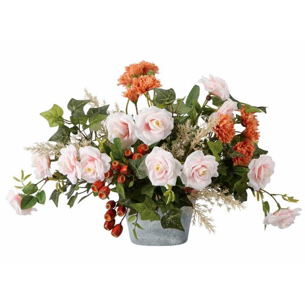 アートフラワー 光触媒 造花 インテリア おしゃれ 高級 光の楽園　ハニープリーズ　お祝いにも■商品サイズ：幅50cm 奥行30cm 高さ32cm 花器：陶器製■お部屋のアクセントや空間に彩りを添え、空気をキレイにするはたらきで、快適さとや...