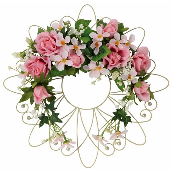 壁掛け 造花 インテリア アートフラワー 光触媒 造花　壁掛けパールＰ■商品サイズ：幅31cm 奥行8cm 高さ31cm■場所をとらない壁掛けタイプ！ お部屋のアクセントや空間に彩りを添え、空気をキレイにするはたらきで、快適さとやすらぎの空...