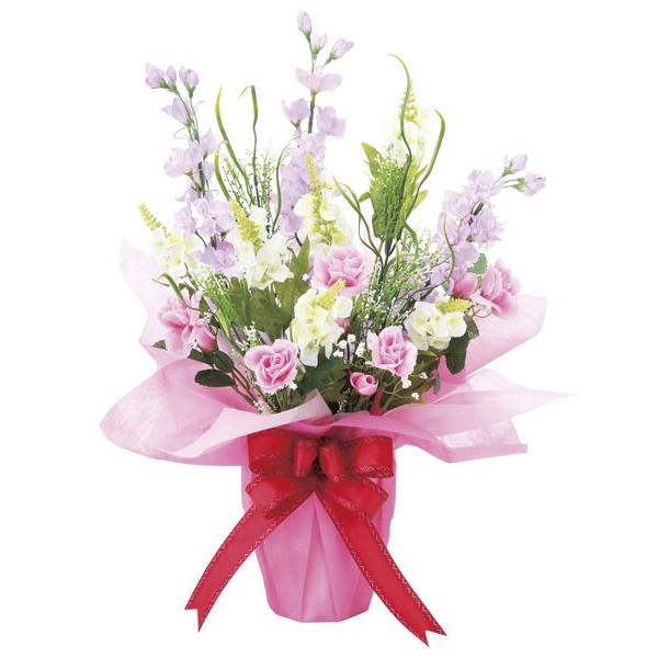 アートフラワー 造花 光触媒 造花 光の楽園　アンジュール■商品サイズ：幅35cm 奥行30cm 高さ50cm■お部屋のアクセントや空間に彩りを添え、空気をキレイにするはたらきで、快適さとやすらぎの空間造りをお手伝いします。　■お誕生日・母...