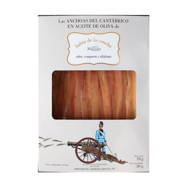 品　　名　　アンチョビ・フィレ原材料名　　ヨーロッパカタクチイワシ、ひまわり油、海塩内 容 量　　70ｇ保存方法　　要冷蔵 10℃以下原 産 国　　スペイン賞味期限　　お届け時６か月あります