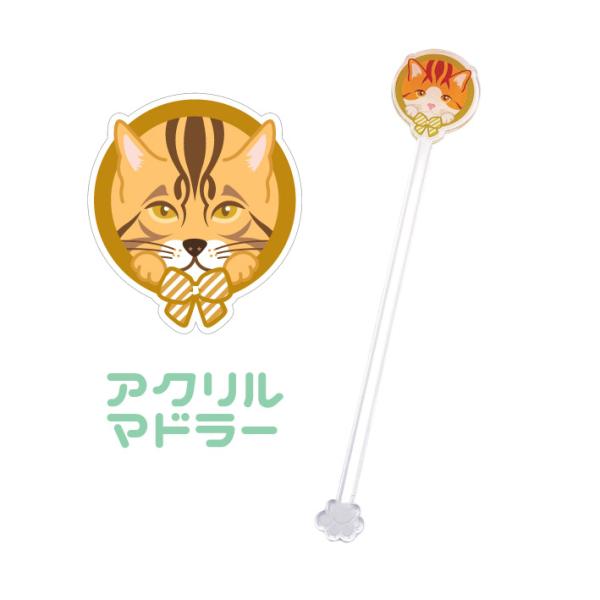 猫のグッズシリーズにマドラーが登場です！透明のアクリルなので、光に当たると反射が綺麗です。お部屋の飾りにいかがでしょうか。おでかけに持って行ったら一緒に写真が撮れるかも？プレゼントにもおすすめです。【製品内容】素　材：アクリルサイズ：200...