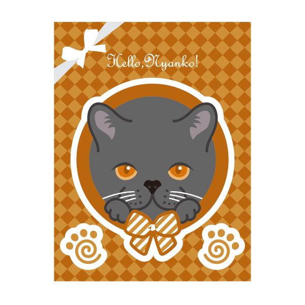 【サイズ】 ONE SIZE【大きさ】 猫ステッカー　　H121mm×W108mm 　　　　　肉球ステッカー　H30mm×W30mm屋外対応印刷／艶消しラミネートシート貼り加工  【販売元からのコメント】猫ちゃんのステッカー1枚と肉球ステッ...