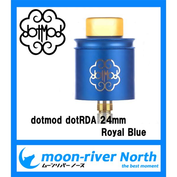 商品名： dotmod dotRDA 24ミリ BF対応 商品説明 dotRDA 24 は、ドリップに最適なアトマイザーです。直径は 24mm で、付属の 510 ピンを使用して多くのモッドと互換性があります。デッキは 4x 24k 金メッ...