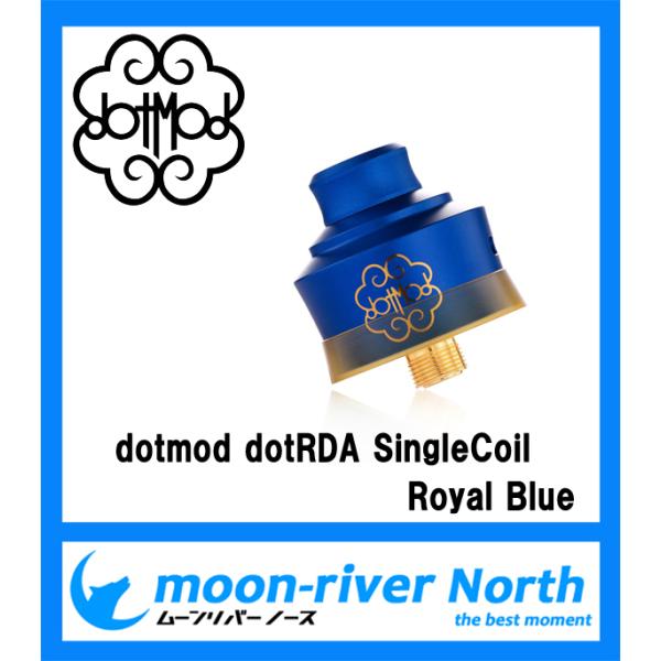商品名：dotmod dotRDA Single Coil 22mm スコンカー対応人気のdotRDAをシングル化しました。ポストレス スタイルのビルド デッキを備え、最高性能のコイルを活用できる十分なスペースを備えています。信頼性の高い ...