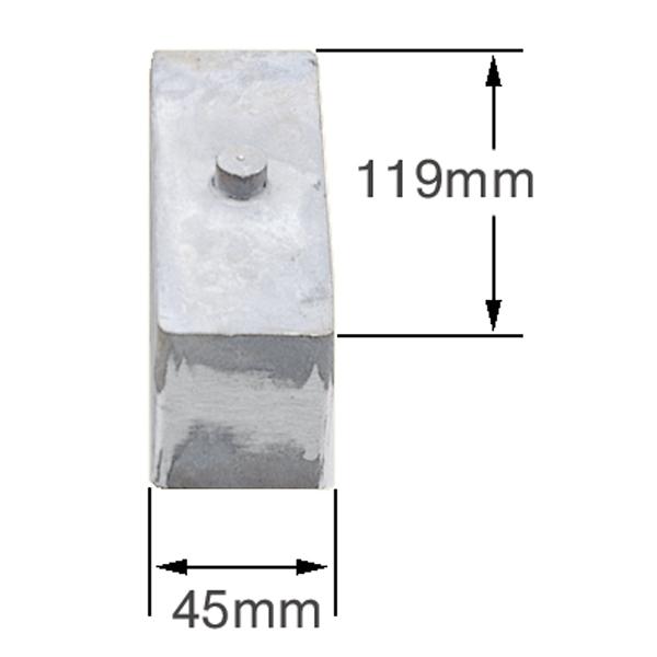 Lowering Blockスモール ロワーリング ブロック (3インチ)リーフスプリング車のロワードには欠かせません。スタンダードブロックとスモールブロックがあるので各部サイズを御確認の上オーダーして下さい。また、Uボルトの販売も行ってい...