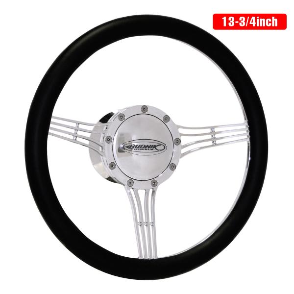 Budnik Steering Wheel Stringer 13-3/4inchバドニック ステアリング ホイール ストリンガー 13-3/4inchスプリット グリップ式でサイズは13.75インチ（約35cm）。カラーは全9カラーよりお...