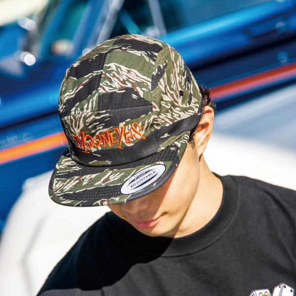 MOONEYES Spiky Jockey Hatムーンアイズ スパイキー ジョッキー ハットスタイリッシュなスパイキー MOONYES ロゴのジョッキーハットです。ストリートの躍動感と遊び心をプラスし、スマートに魅せる、浅めのシルエットが...