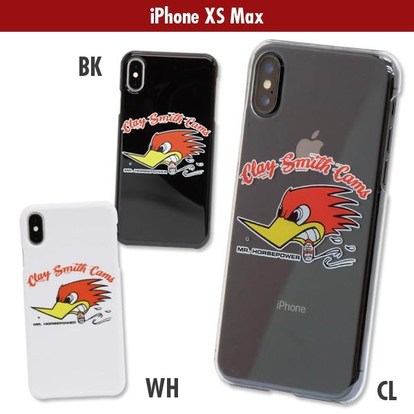 CLAY SMITH iPhone XS Max Hard Coverクレイ スミス アイフォン XS Max ハード カバークレイスミスのiPhone XS Max ケースが登場！中央にClay Smith Camsのロゴとキャラクターを...
