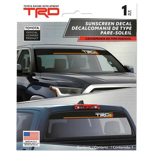 TOYOTA RACING DEVELOPMENT Retro Sunscreen Decalトヨタ レーシング デベロップメント レトロ サンスクリーン デカールTOYOTA RACING DEVELOPMENT(TRD) ロゴのレトロな...