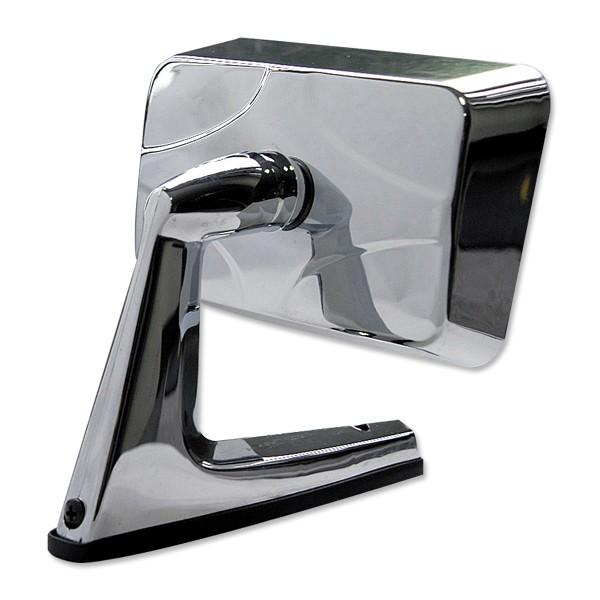 Chrome Square Mirrorクローム スクエア ミラーサイズ：鏡面 145×90mmボルト間隔：35〜127mm (左右共用）※ ミラー本体一個の価格です。