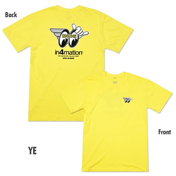 in4mation x MOONEYES Express T-shirtインフォメーション x ムーンアイズ エクスプレス Tシャツハワイで若者から絶大な人気を獲得したブランド in4mation と MOONEYES のコラボ アイテムが...