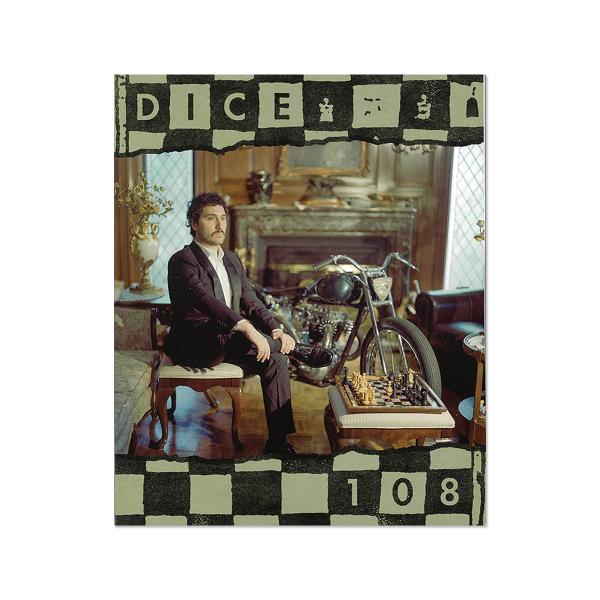 DicE Magazine Vol. 108ダイス マガジン Vol. 108MOONEYES Imagineer emi が日本各地の Drag Race に参加する愛車の 1972 Chevrolet Vega Wagon の Spri...