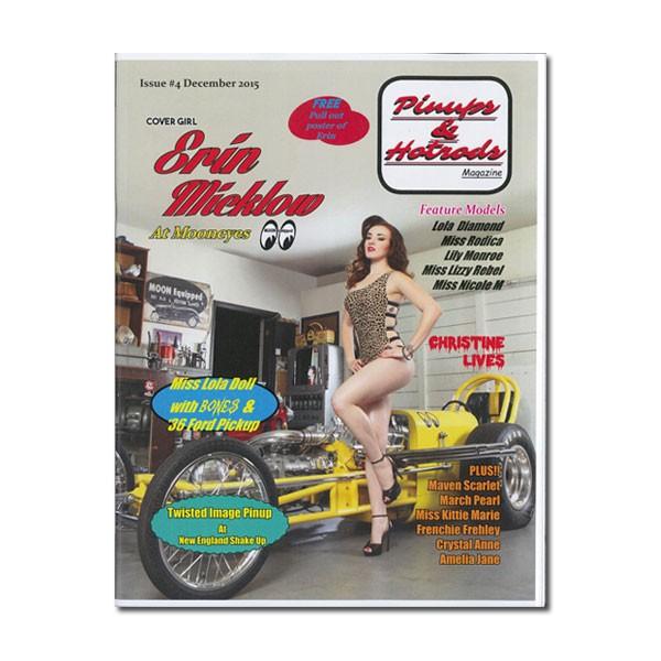 Pinups &amp; Hot Rods Magazine issue 4 December 2015ピンナップ &amp; ホット ロッド マガジン issue 4 (2015年12月号)クールなホットロッドとセクシーなピンナップガール...