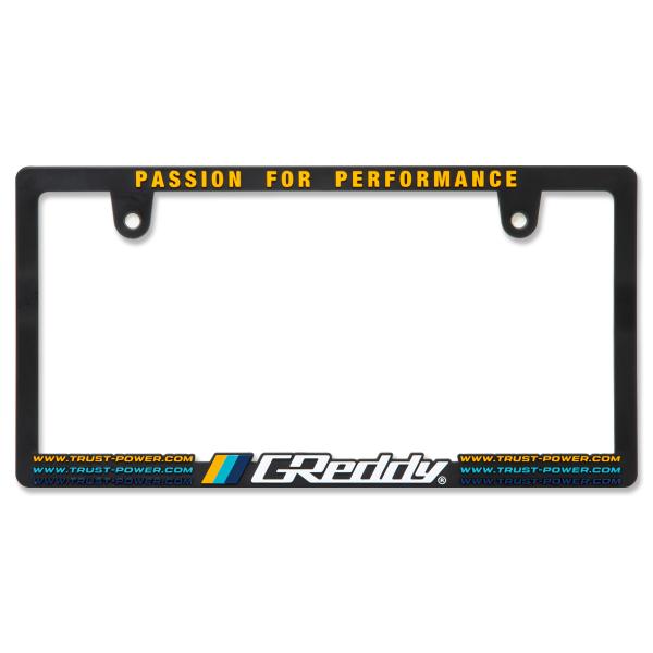 Raised TRUST GReddy Logo License Plate Frameレイズド トラスト グレッディ ロゴ ライセンス プレート フレームこちらのアイテムは、一枚の価格です。前後で装着する場合は、二枚お買い求めください。自...