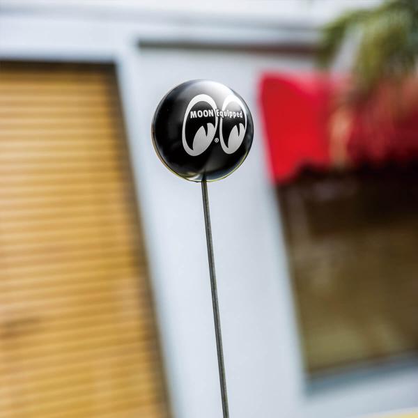 MOON Equipped Antenna Ballムーン イクイップド アンテナ ボールVery Famous MOONEYES アンテナボールのカラーバリエーションが楽しめます。お好みのカラーをチョイスするも良し、車のボディーカラーに合...