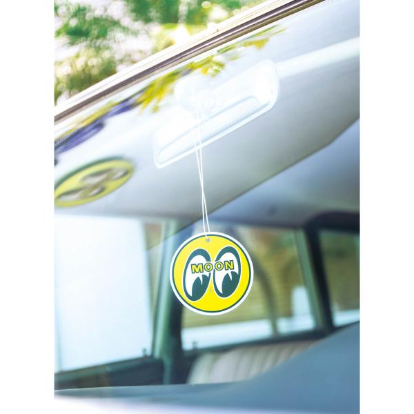 EYEBALL Air Freshenerアイボール エアフレッシュナーアイボールからさわやかなアイランド ムーン ブリーズの香りが漂います。ペーパータイプ