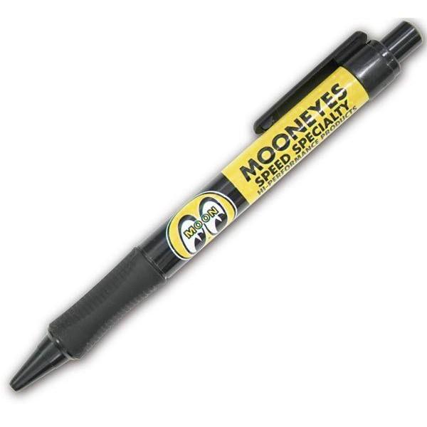 MOONEYES Ballpoint Penムーンアイズ ボール ペン書き味バツグン !ゴムグリップ付きで手になじむ太め仕様です。