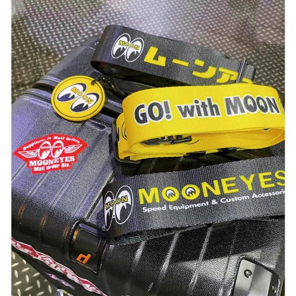 Go! with MOON Travel Luggage Beltゴー ウィズ ムーン トラベル ラゲッジ ベルト旅行の必需品、スーツケースの目印になり、丈夫で耐久性のあるベルトです。自分の荷物でも、空港のターンテーブルから流れてくるたくさ...