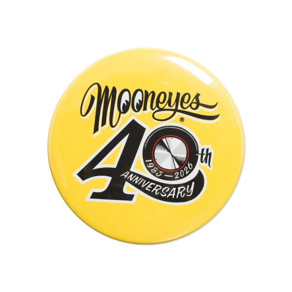 MOONEYES 40th Anniv. Can Magnetムーンアイズ 40th Annic. カン マグネットWildman 石井 がデザインした MOON MOONEYES 40th Anniv. を記念した Disc のロゴを使っ...