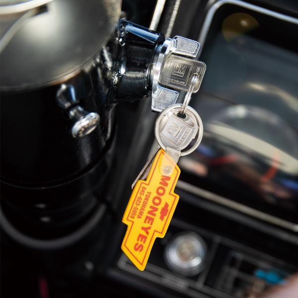 MOON BOWTIE Key Ring ムーン ボウタイ キーリング （MKR019）★From USA★サイズ：6.9cm x 2.6cm（リングサイズ：2.5cm）