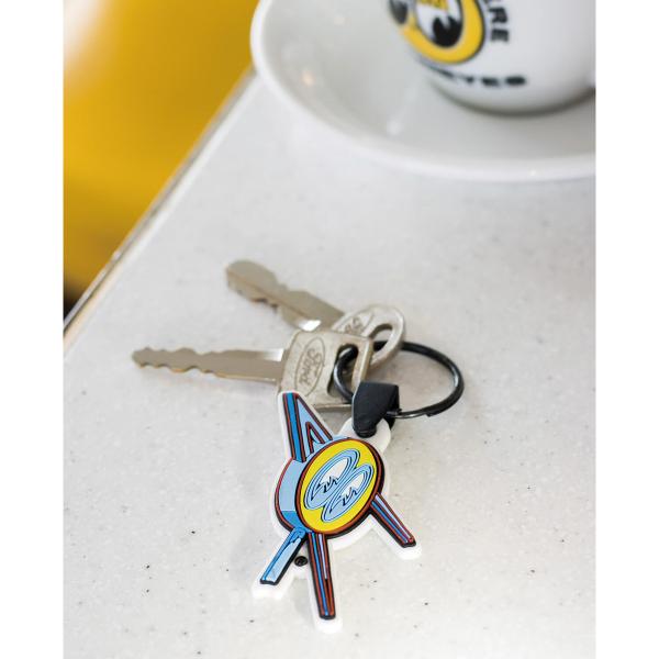 MOON Cafe Neon Rubber Key Ringムーン カフェ ネオン ラバー キーリング本牧 横浜の MQQN Cafe のアイコンである、ネオン サインが、ラバー キーリングになって登場！シンプルながらも存在感のあるデザイン...