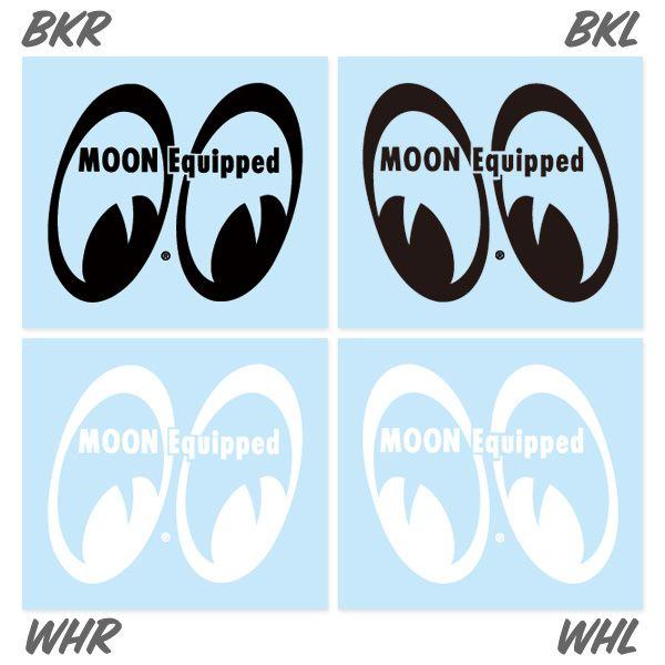 MOON Equipped Eyeshape Die Cut Stickerムーン イクイップド アイシェイプ ダイ カット ステッカー定番の MOON Equipped ロゴステッカーが、ダイ カット (抜き) ステッカーになりました。デ...