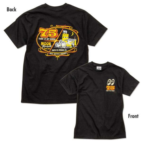 75 Years of Hot Rodding T-shirt75 イヤーズ オブ ホット ロッディングS-XLサイズ 6,380円(5,800円)、XXL サイズ 7,260円(6,600円)USA の Santa Fe Springs,...