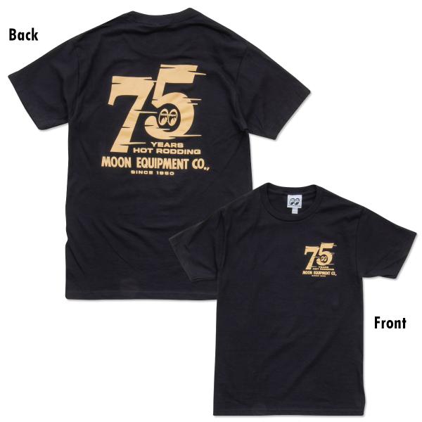 QQ Since 1950 T-shirtQQ シンス 1950 TシャツS-XLサイズ 6,380円(5,800円)、XXL サイズ 7,260円(6,600円)75 YEAR HOT RODDING MOON EQUIPMENT CO....