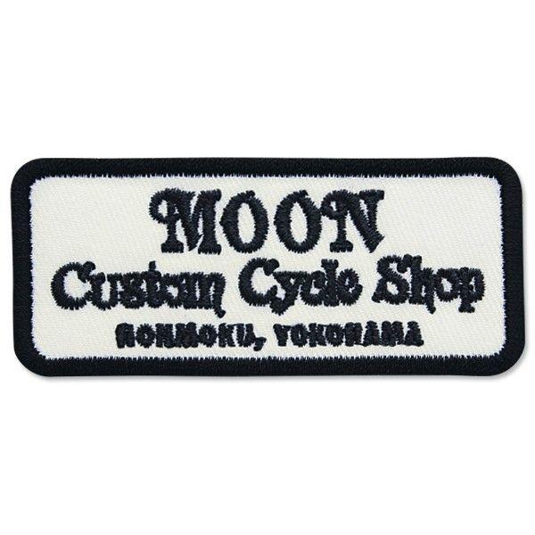 MOON Custom Cycle Shop Patchムーン カスタム サイクル ショップ パッチMOON Custom Cycle Shop ロゴをそのままパッチにしました。 アイロンで簡単に接着できます。お気に入りのキャップやハット、...