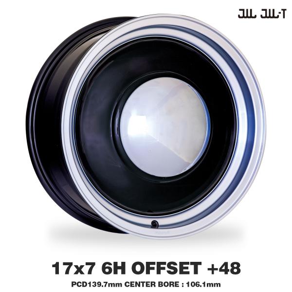 MOONEYES Original Baby MOON Special Wheel(17 x 7J 6H)ムーンアイズ オリジナル ベビー ムーン スペシャル ホイール(17 x 7J 6H)【1本の価格です。】アルミホイールの定番、ブラッ...