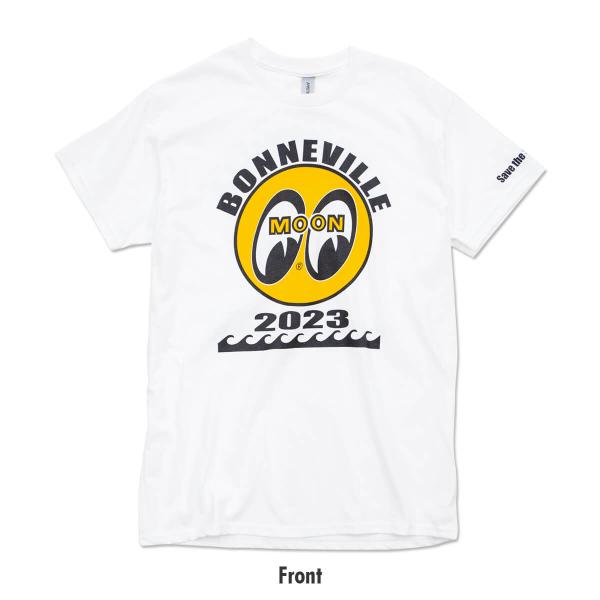 2023 Bonneville MOON T-shirt2023 ボンネビル ムーン TシャツS〜XLサイズ 4,290円(3,900円)、XXLサイズ 4,950円(4,500円)毎年8月に、Bonneville Salt Flats で...