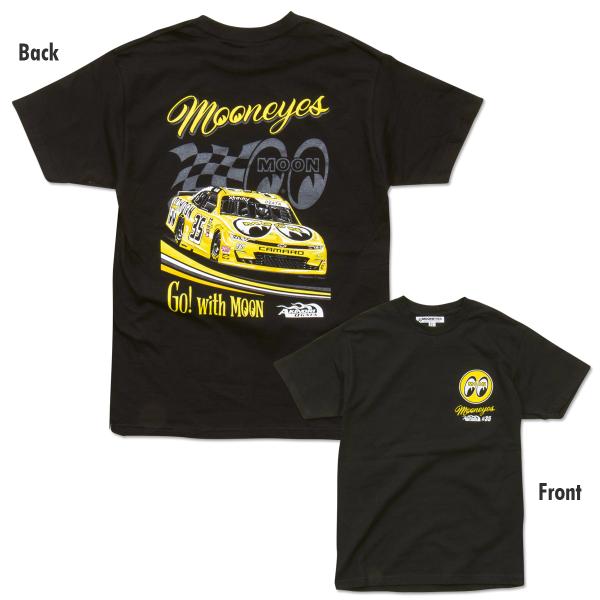 #35 MOONEYES Stock Car T-shirt#35 ムーンアイズ ストック カー TシャツS-XL サイズ 4,950円(4,500円)、XXL 5,830円(5,300円)NASCAR ドライバー Akinori Ogat...